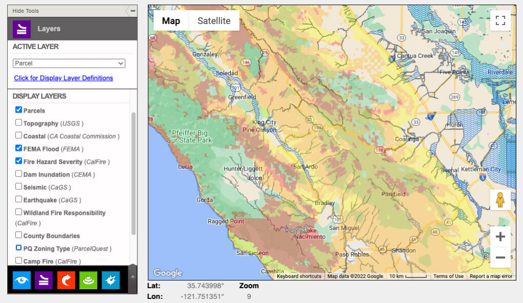 Layers Upon Layers of Map Data at Your Fingertip